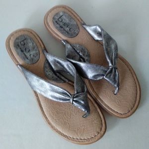 b.o.c. | Shoes | Boc Born Concept Flip Flop Metallic Sandals 7m | Poshmark